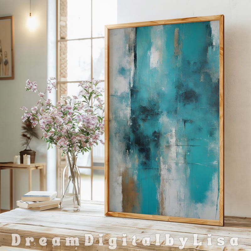 Teal Prints - Etsy