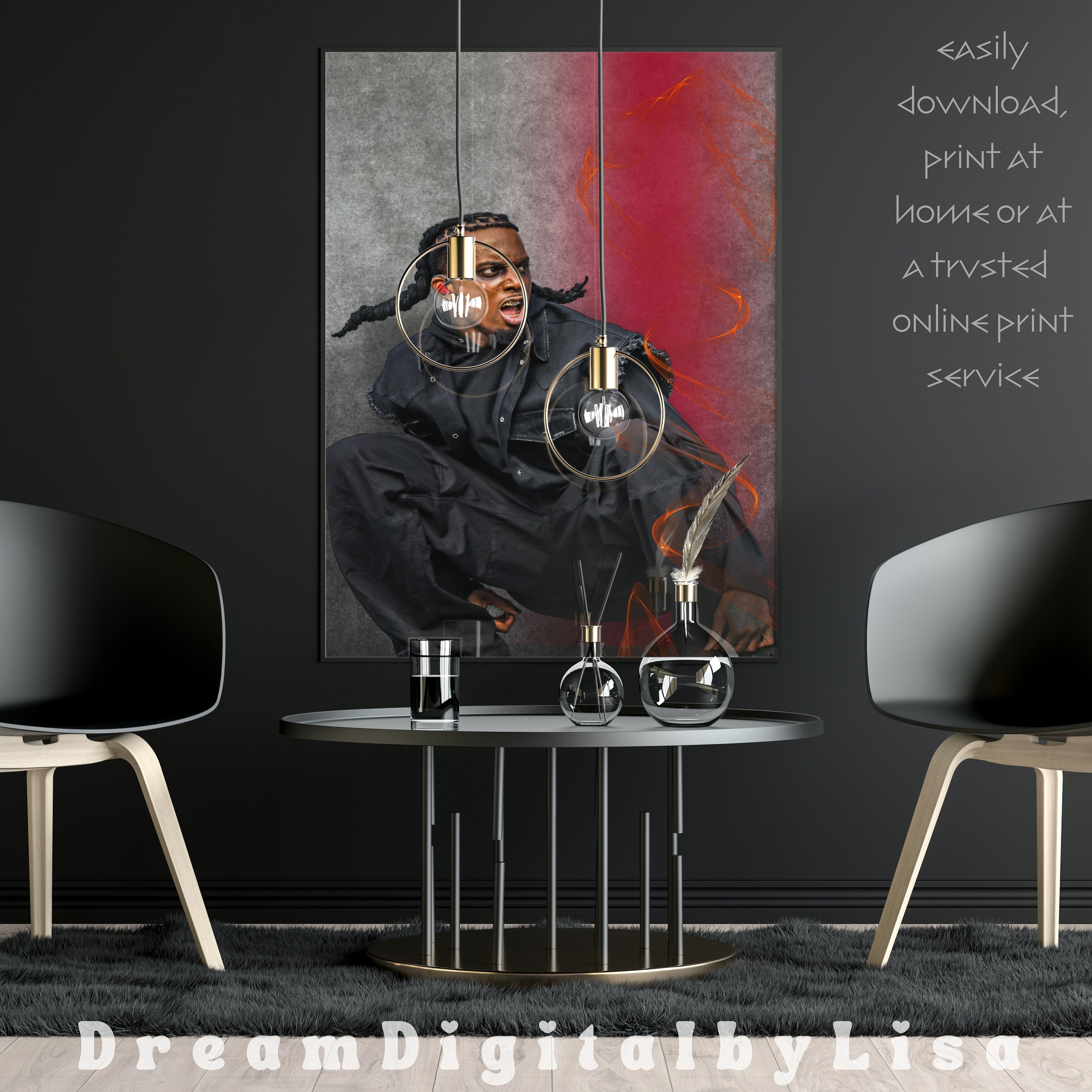 Playboi Carti Poster Printable Playboi Carti Wall Print Rap - Etsy
