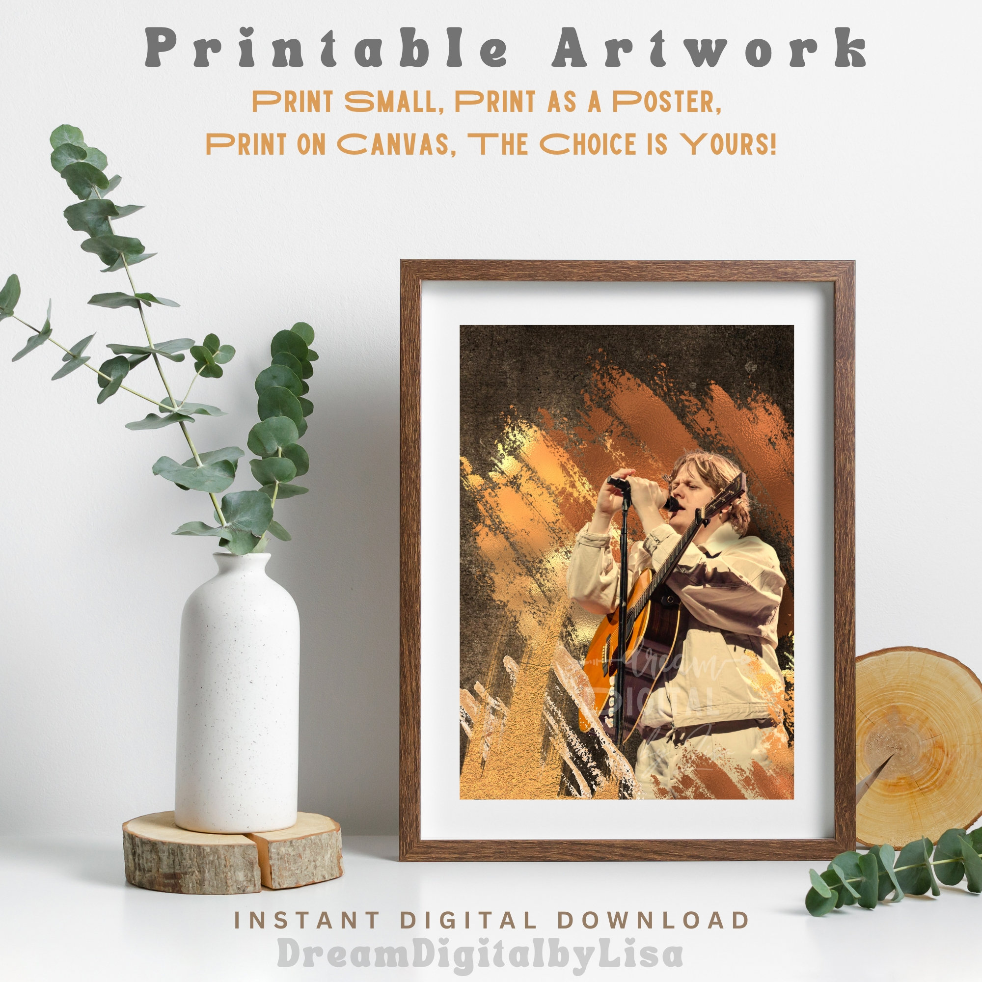 LEWIS CAPALDI Poster Digital Print, Instant Download, Printable Wall ...