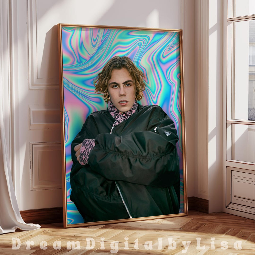 The Kid Laroi Printable Poster | the Kid Laroi Gift | Holographic Print ...