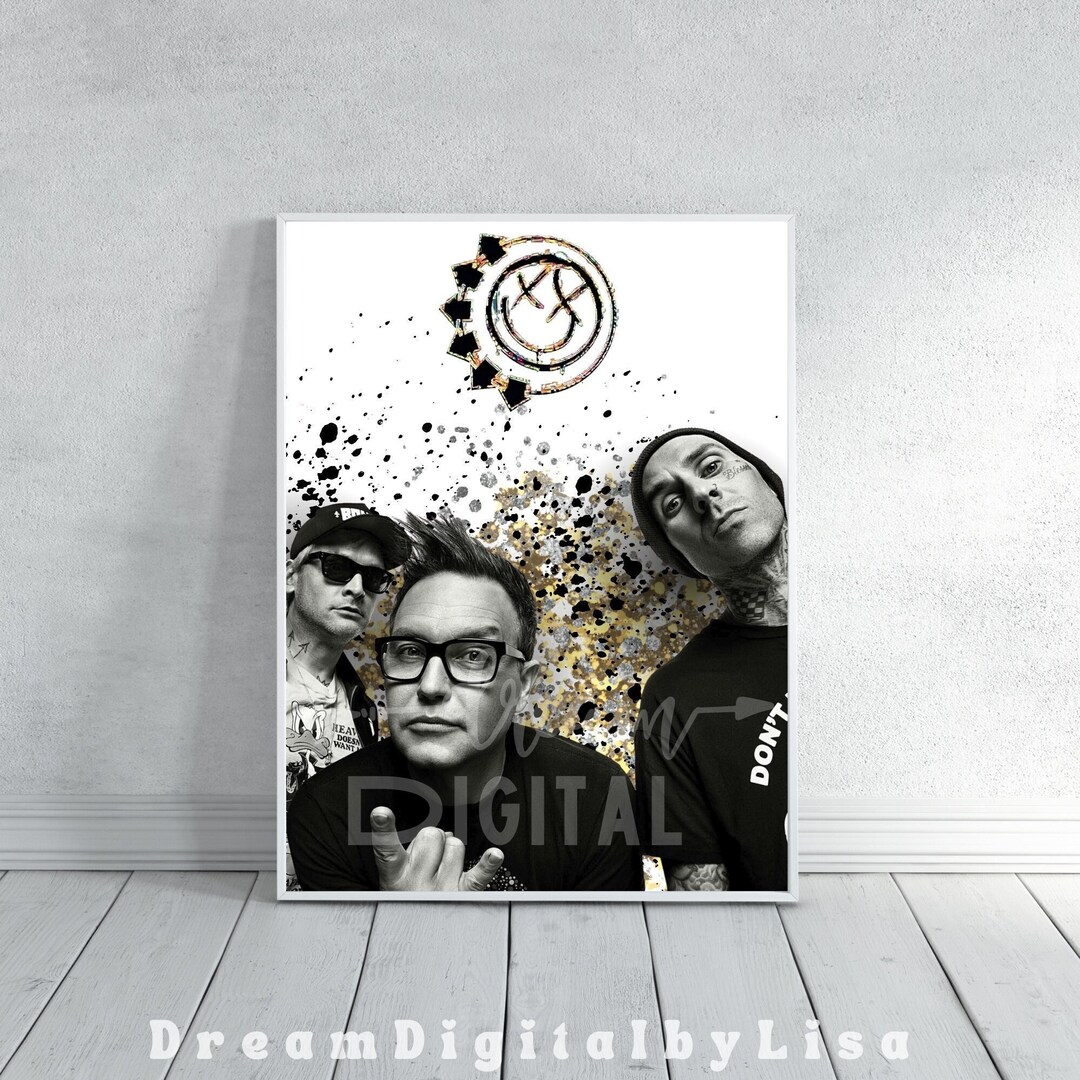 BLINK-182 Poster Blink-182 Printable Wall Art Instant - Etsy