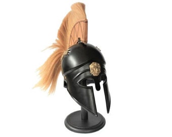 Antique Helmet With Plume - Etsy