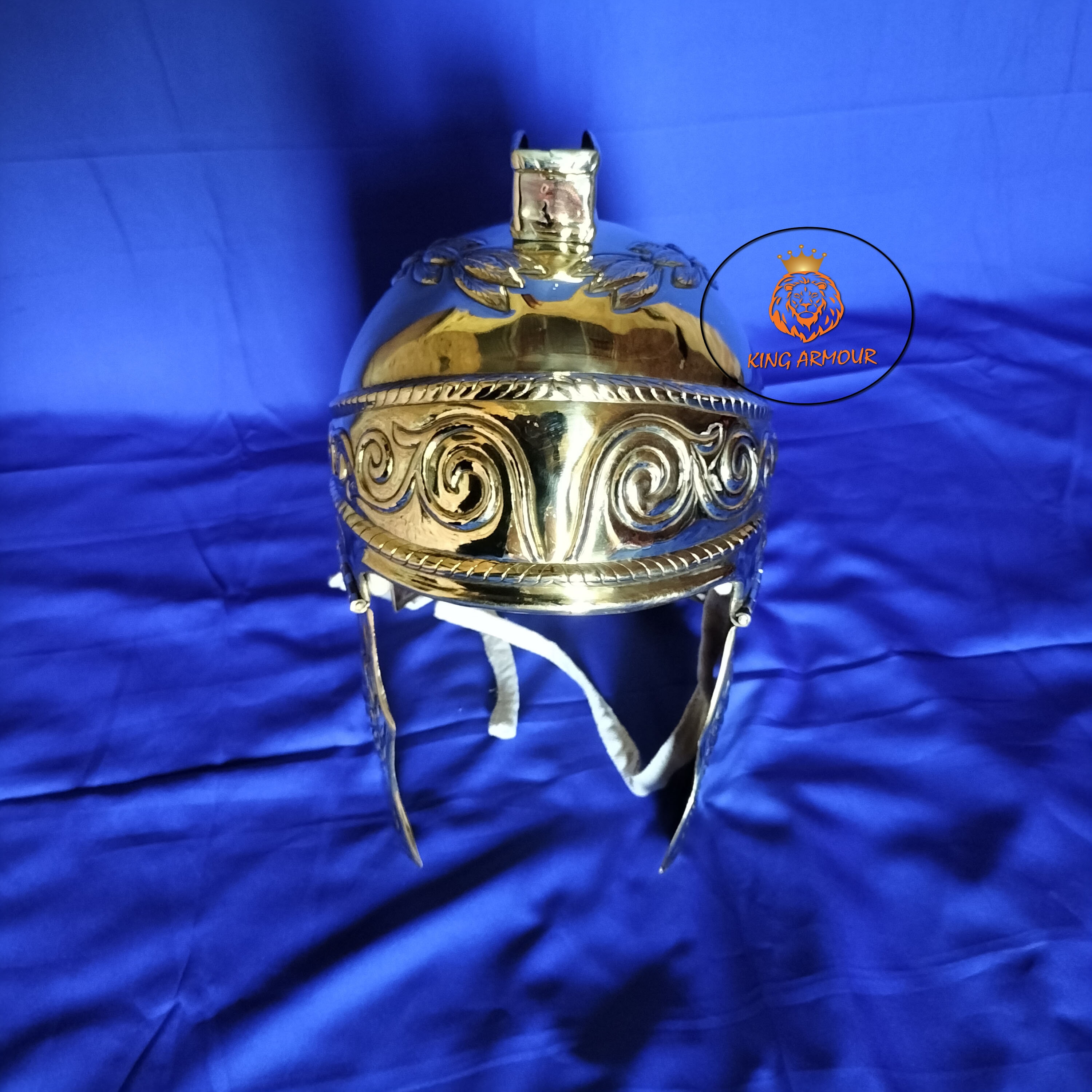 Roman Praetorian Brass Helmet Inspired by the Bas Reliefs of ...