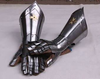 Medieval Gauntlets Armor - Etsy