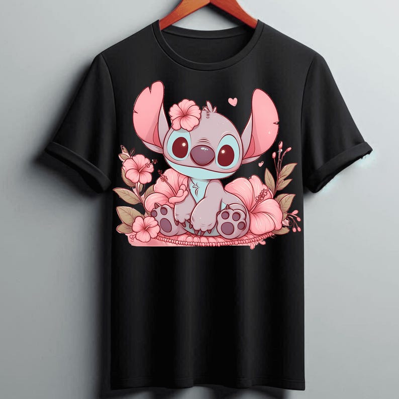 9 PNG Pink Stitch Watercolor Design PNG File for Sublimation, High ...