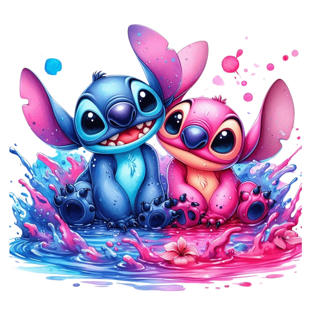 8 PNG Stitch and Pink Stitch Watercolor Digital Design PNG File for ...