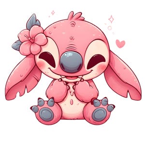 9 PNG Pink Stitch Watercolor Design PNG File for Sublimation, High ...