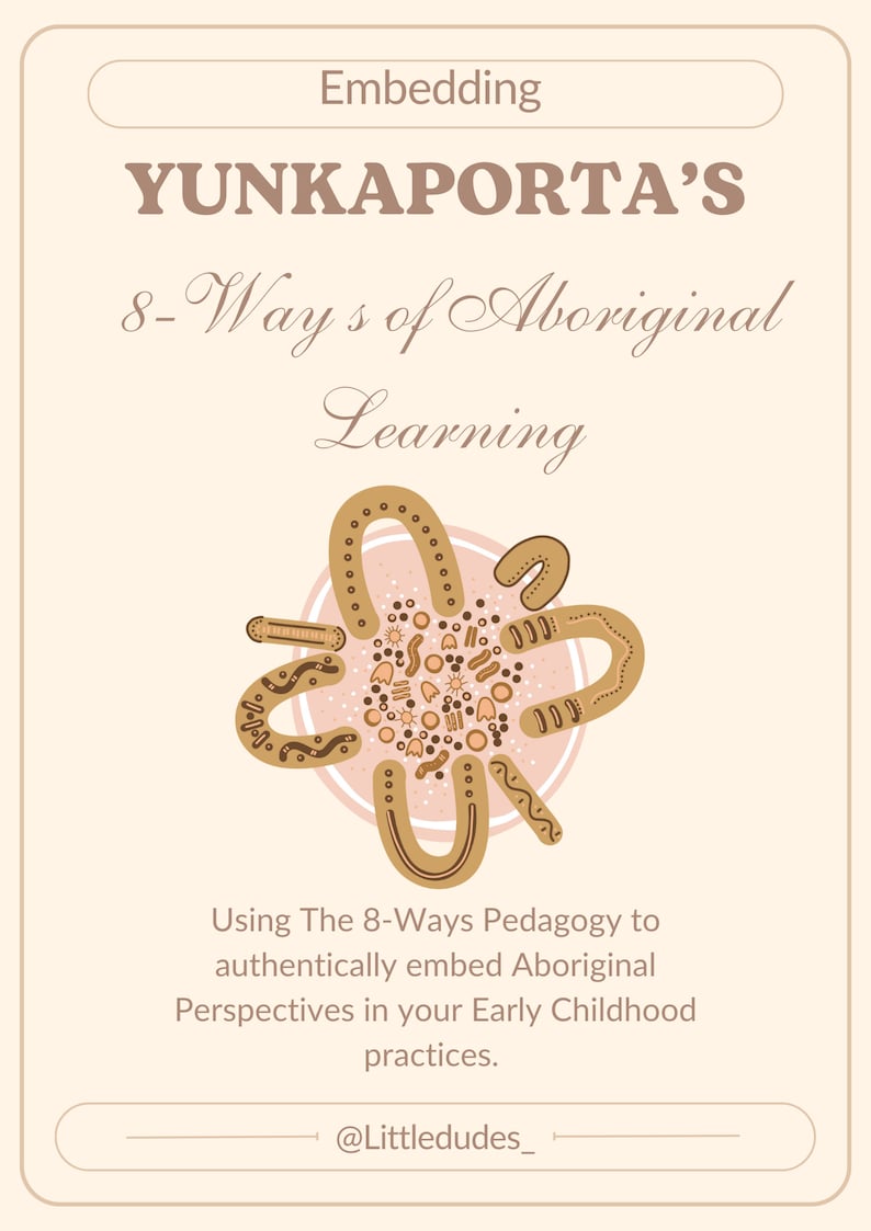 Embedding Aboriginal Perspectives Through Yunkaporta's 8-way Pedagogy ...