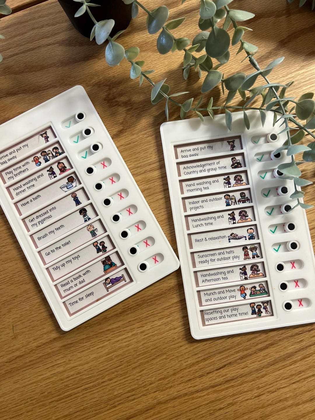 Routine Checklist Tablets - Etsy