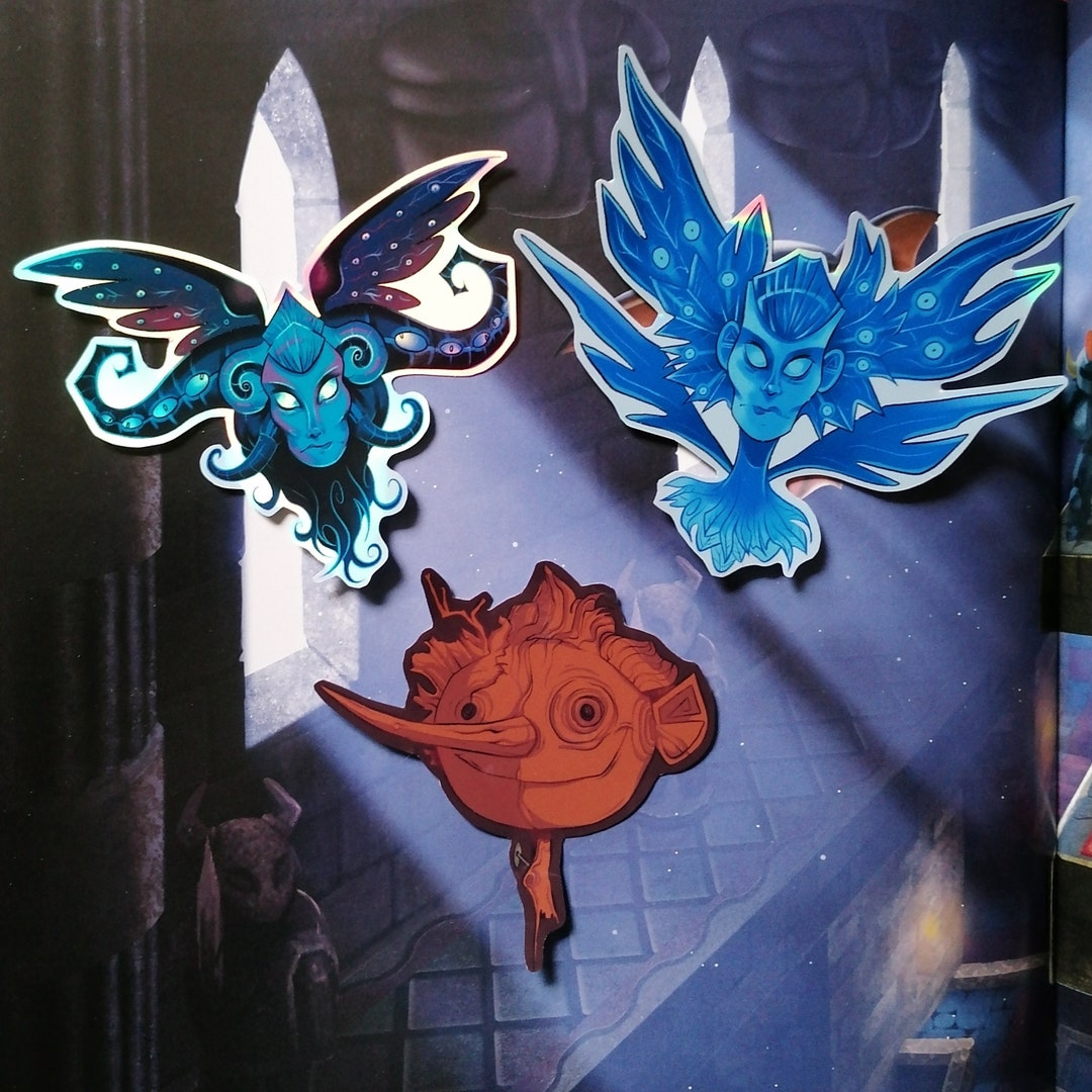 Guillermo Del Toro's Pinocchio Stickers - Etsy
