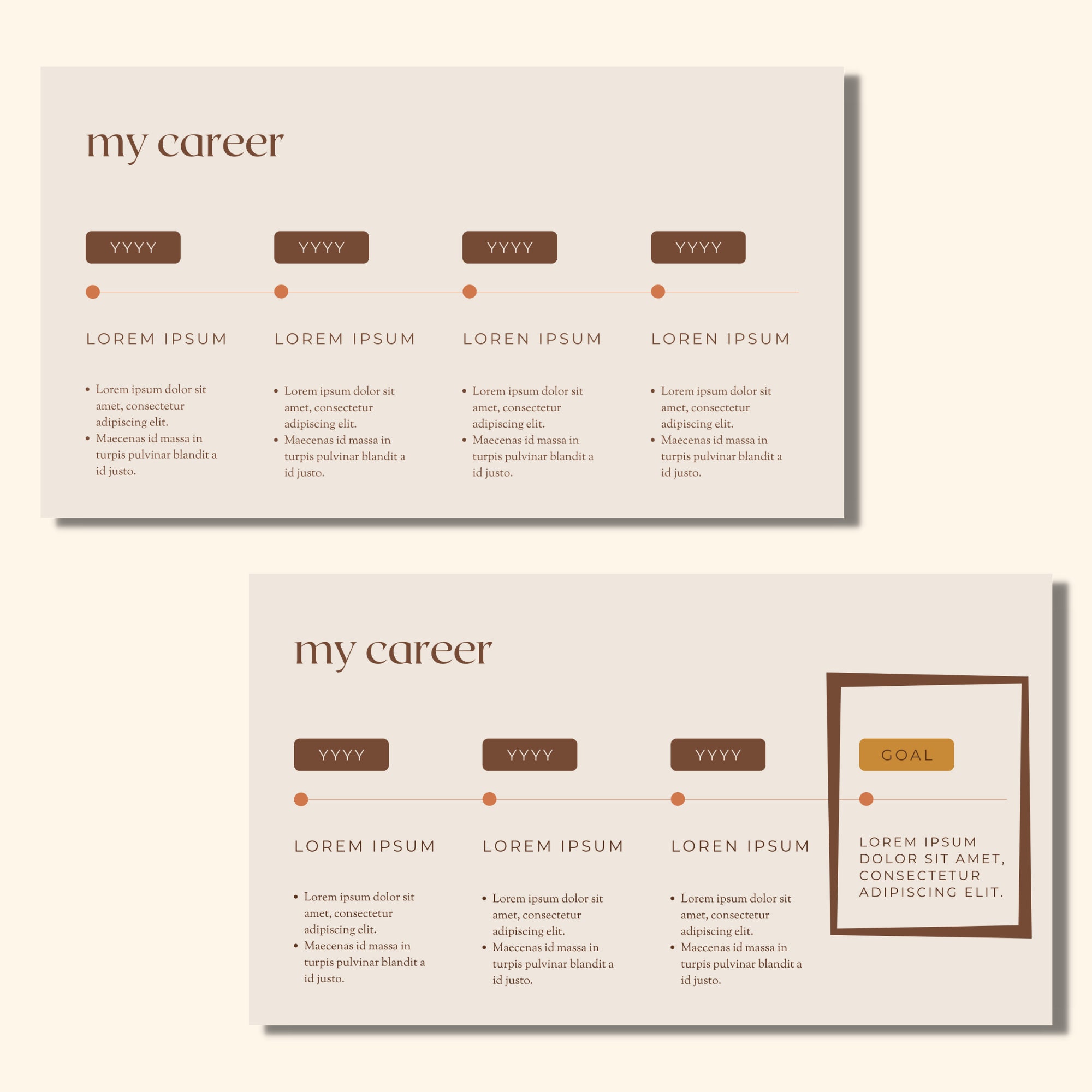 Resume Template, Resume Presentation, Job Interview Presentation, Canva ...