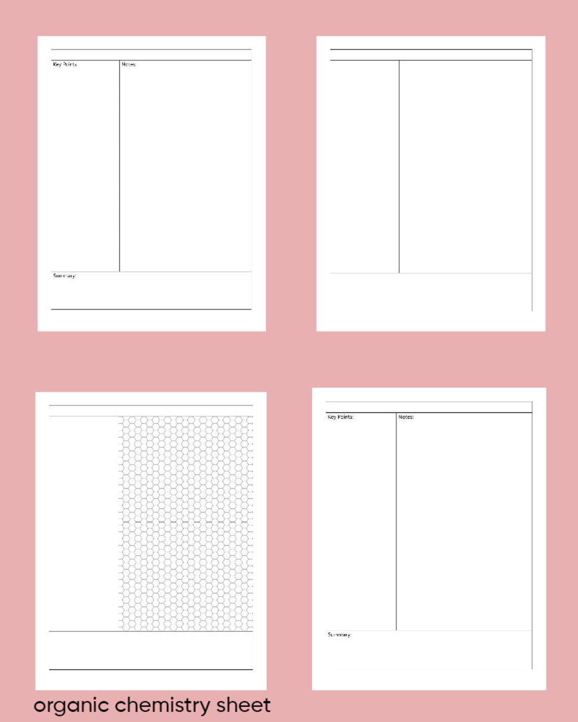 Cornell Notes Template Printable, Digital Goodnotes Download, Cornell ...