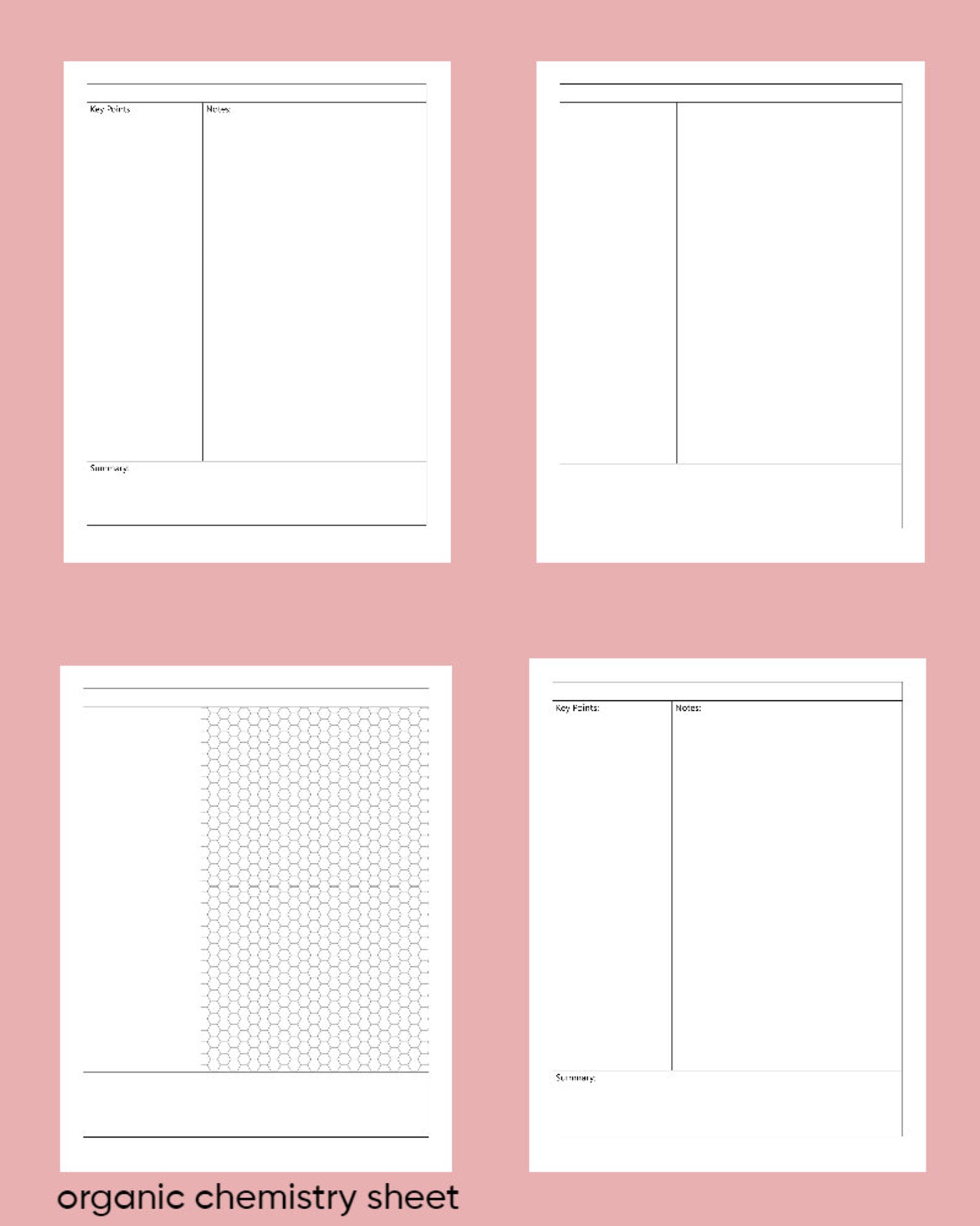 Cornell Notes Template Printable, Digital Goodnotes Download, Cornell ...