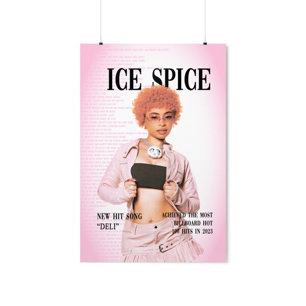 Ice Spice Posters - Etsy