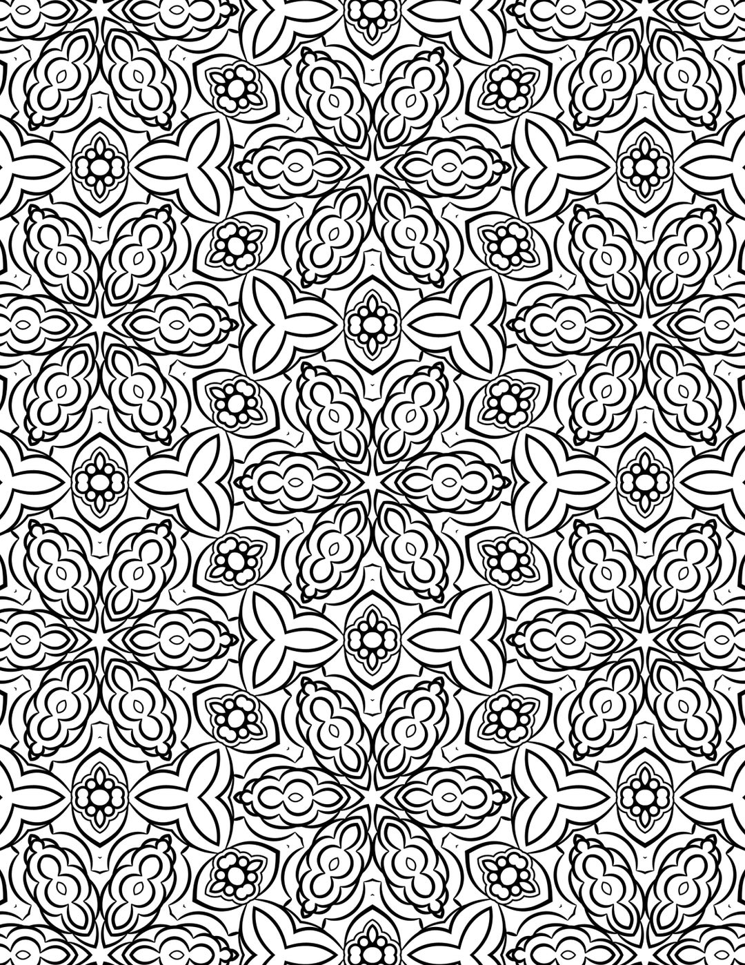 Mandala Printing Pages, Colouring for Any Age - Adults and Children - Etsy