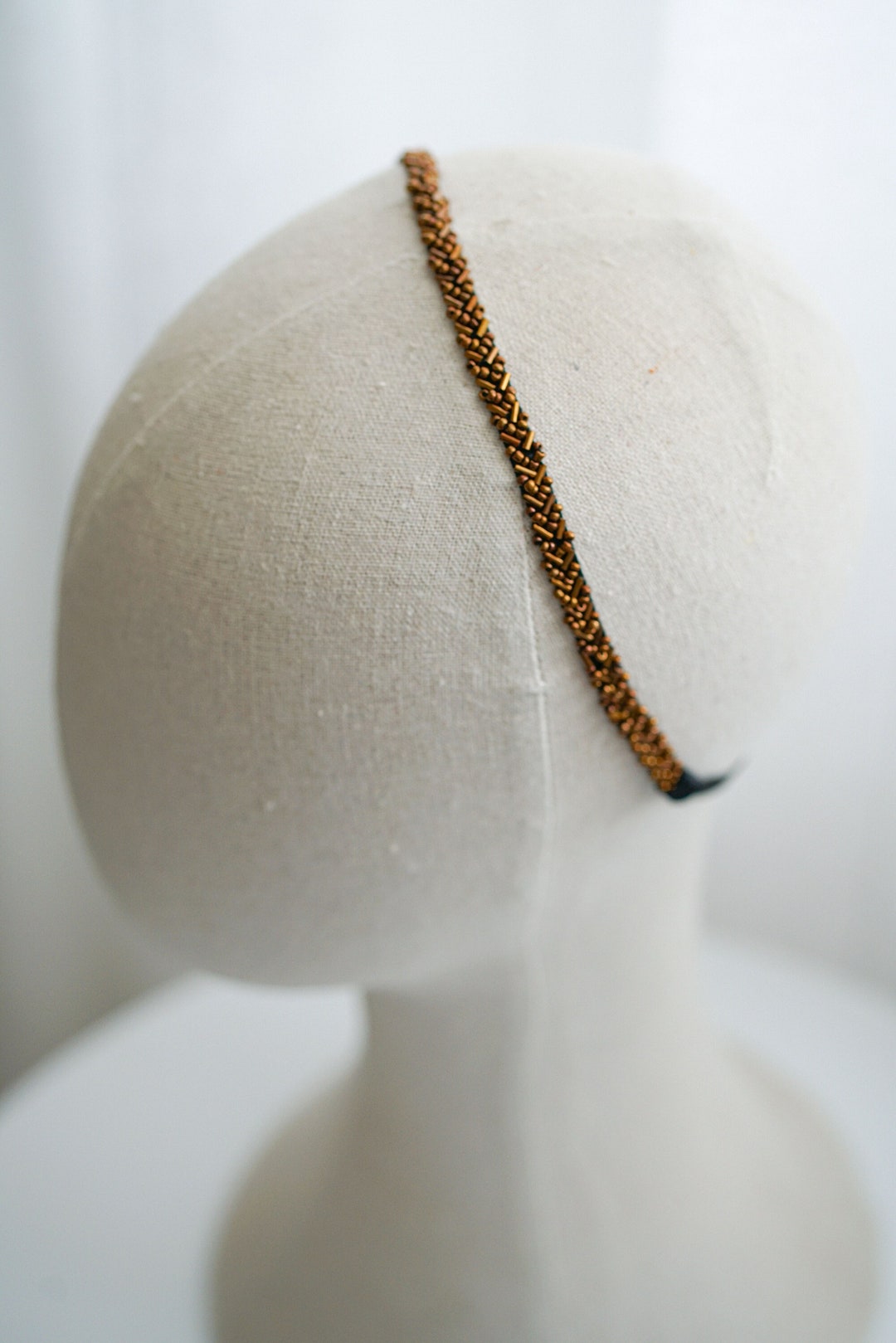 Headband, Golden Headband, Golden Crystals, Festive Headband, Headband ...