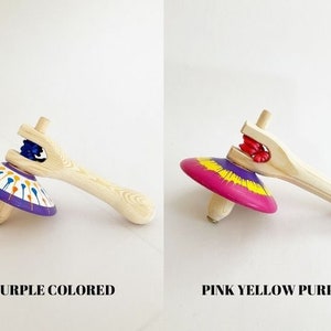 Unique Handmade Spinning Tops: Connect With Your Childhood - Etsy