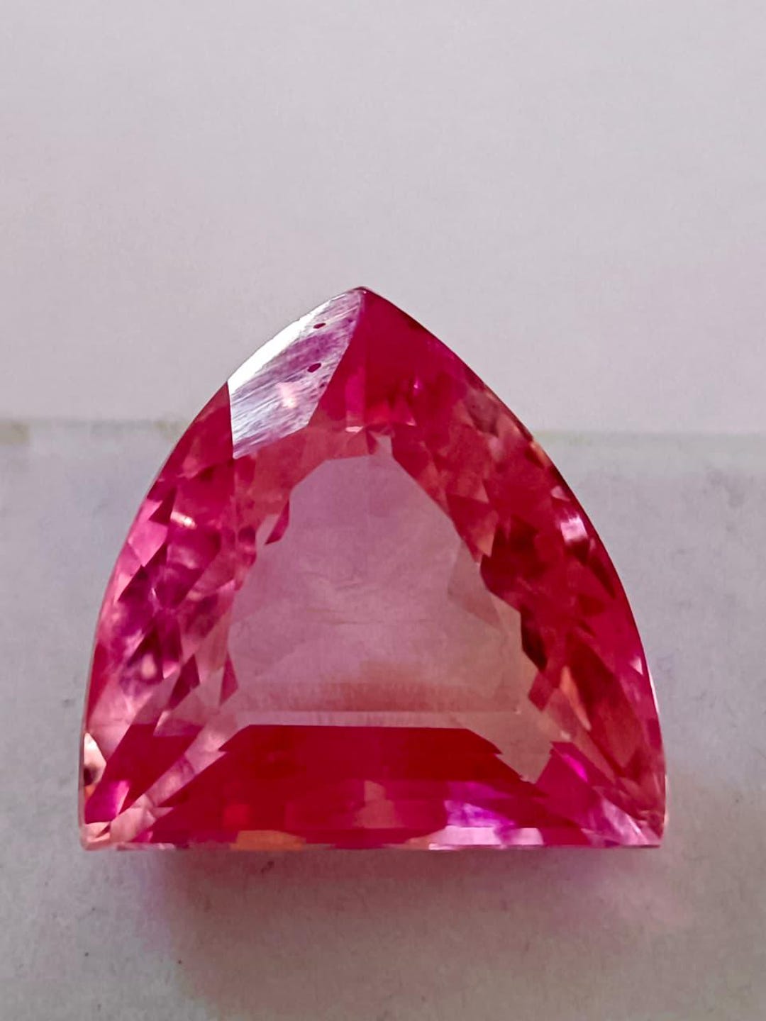 AAA Bi-color Sapphire Gemstone - 18 Ct Fancy Cut, Jewelry Making - Etsy