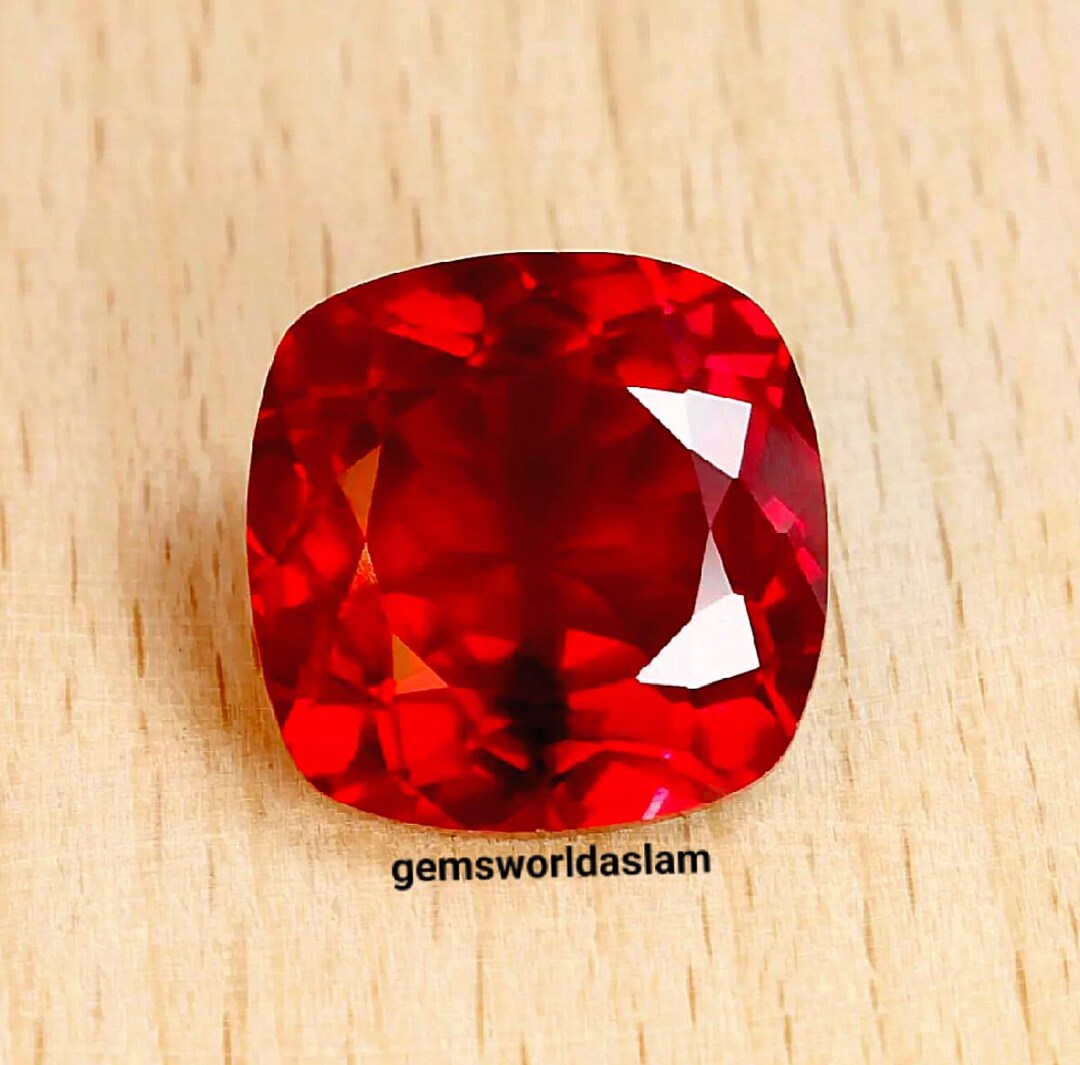 10 Ct Natural Burma Pigeon Blood Red Ruby Loose Gemstone for Ring and ...