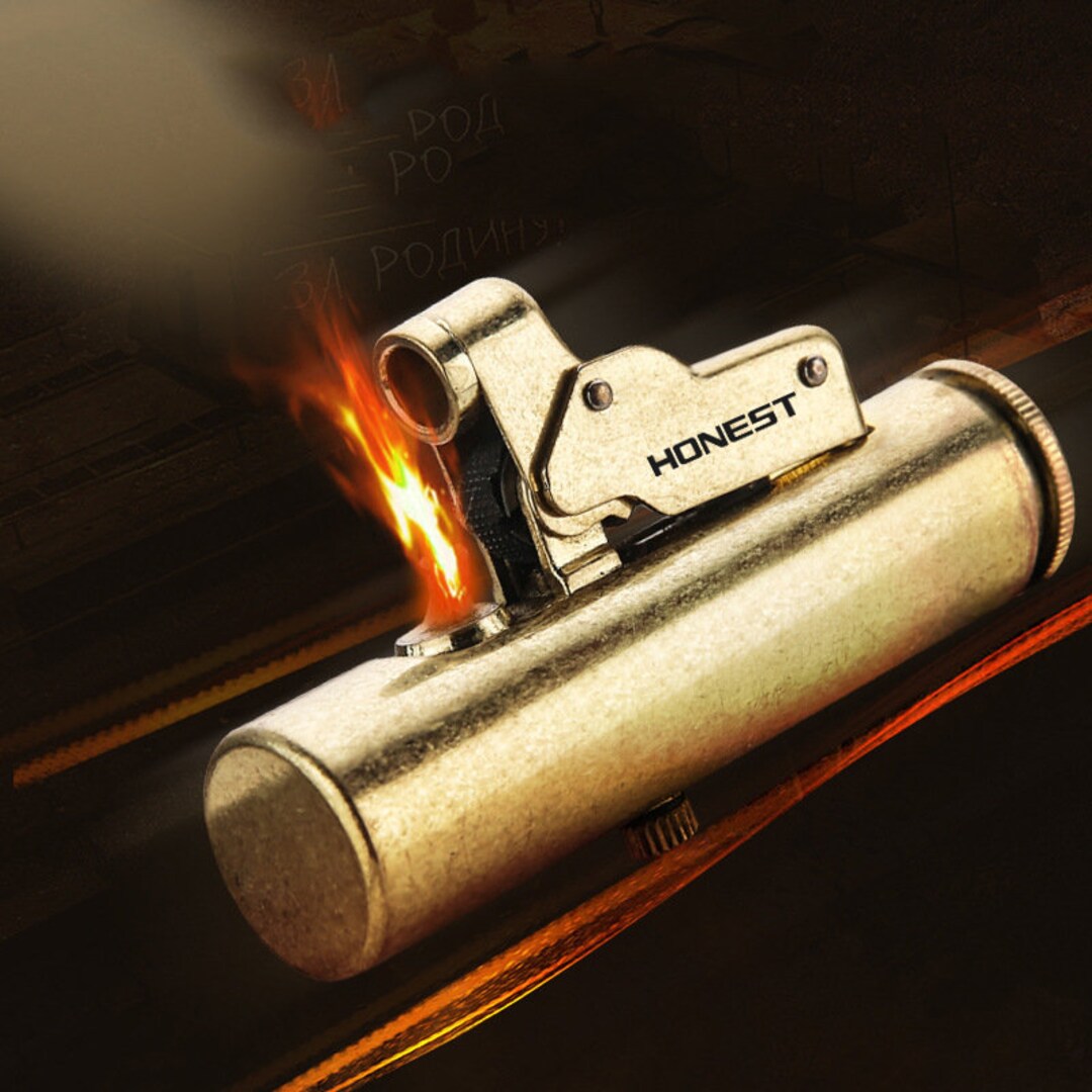 Retro Lighter Wheel Kerosene Lightertrench Lighter Vintage - Etsy