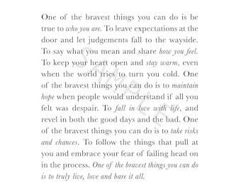 The Little Things Print - Printable Wall Art | Digital Download Print ...