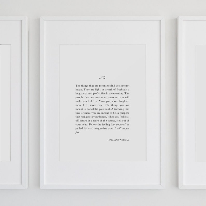 Meant for You Print Printable Wall Art Digital Download Print - Etsy