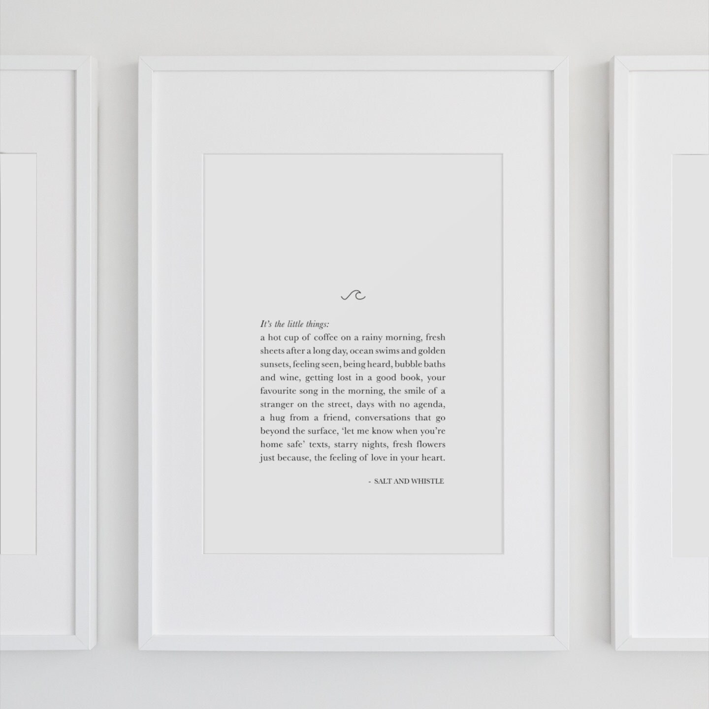 The Little Things Print - Printable Wall Art | Digital Download Print ...