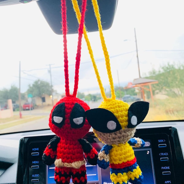 Deadpool Car Figure - Etsy