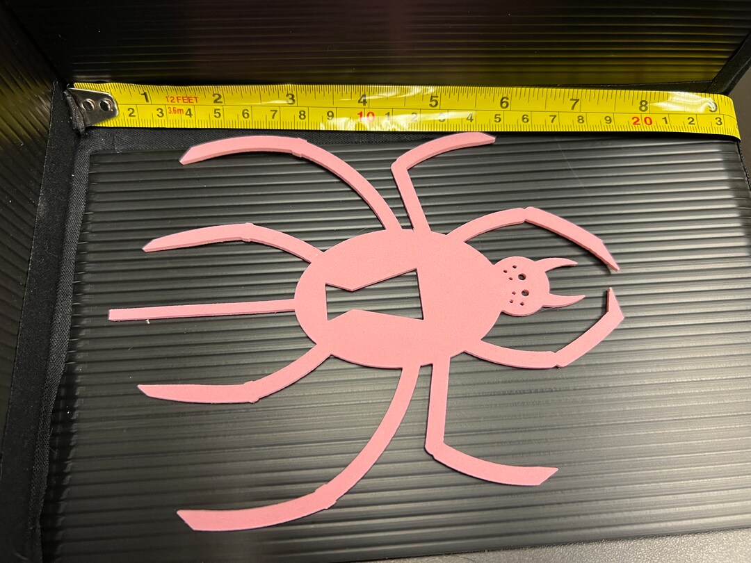 Spider Foam Decal - Etsy