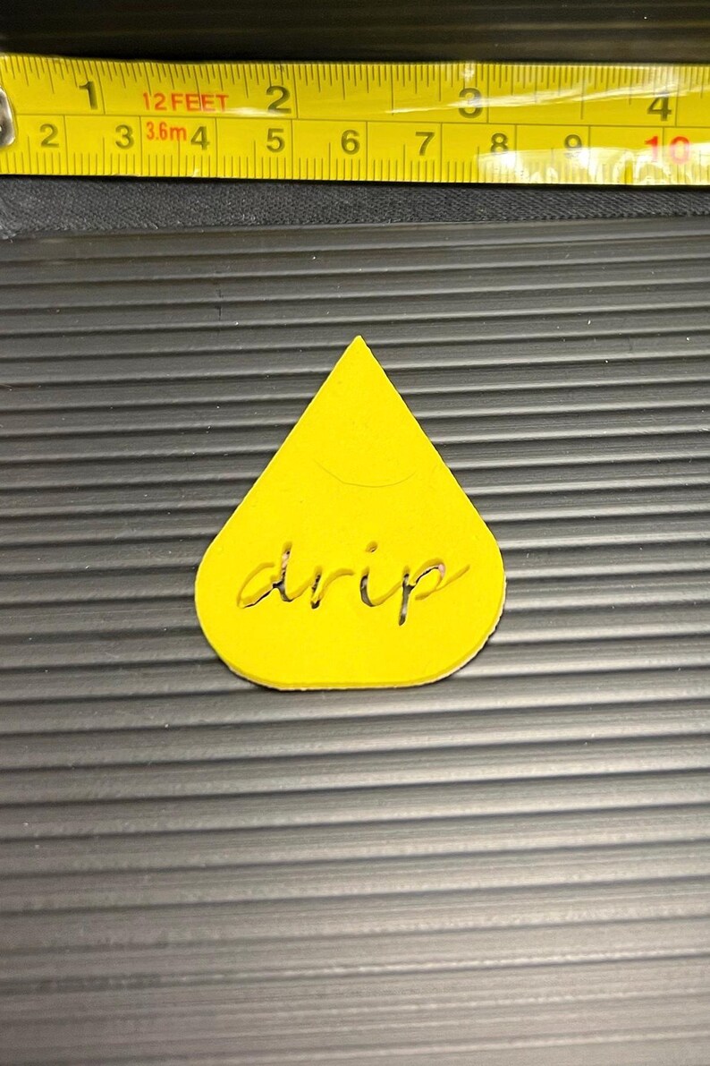 DRIP Drop Foam Decal - Etsy
