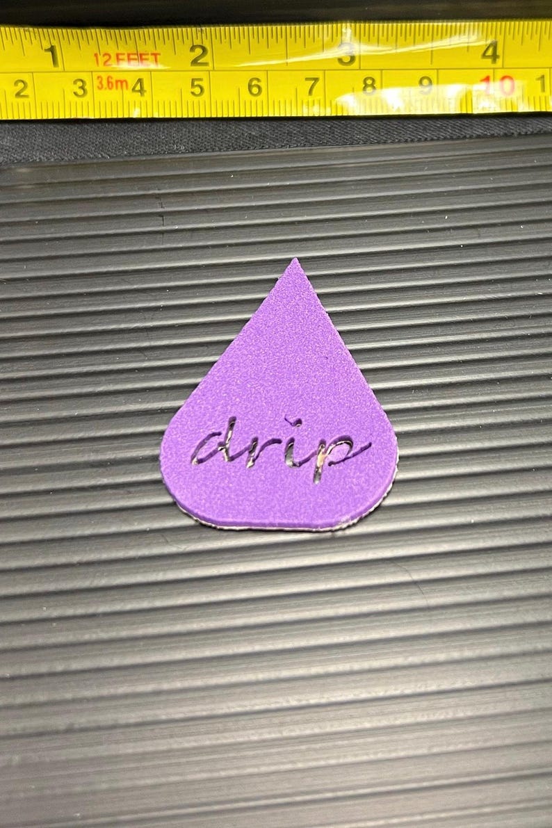 DRIP Drop Foam Decal - Etsy