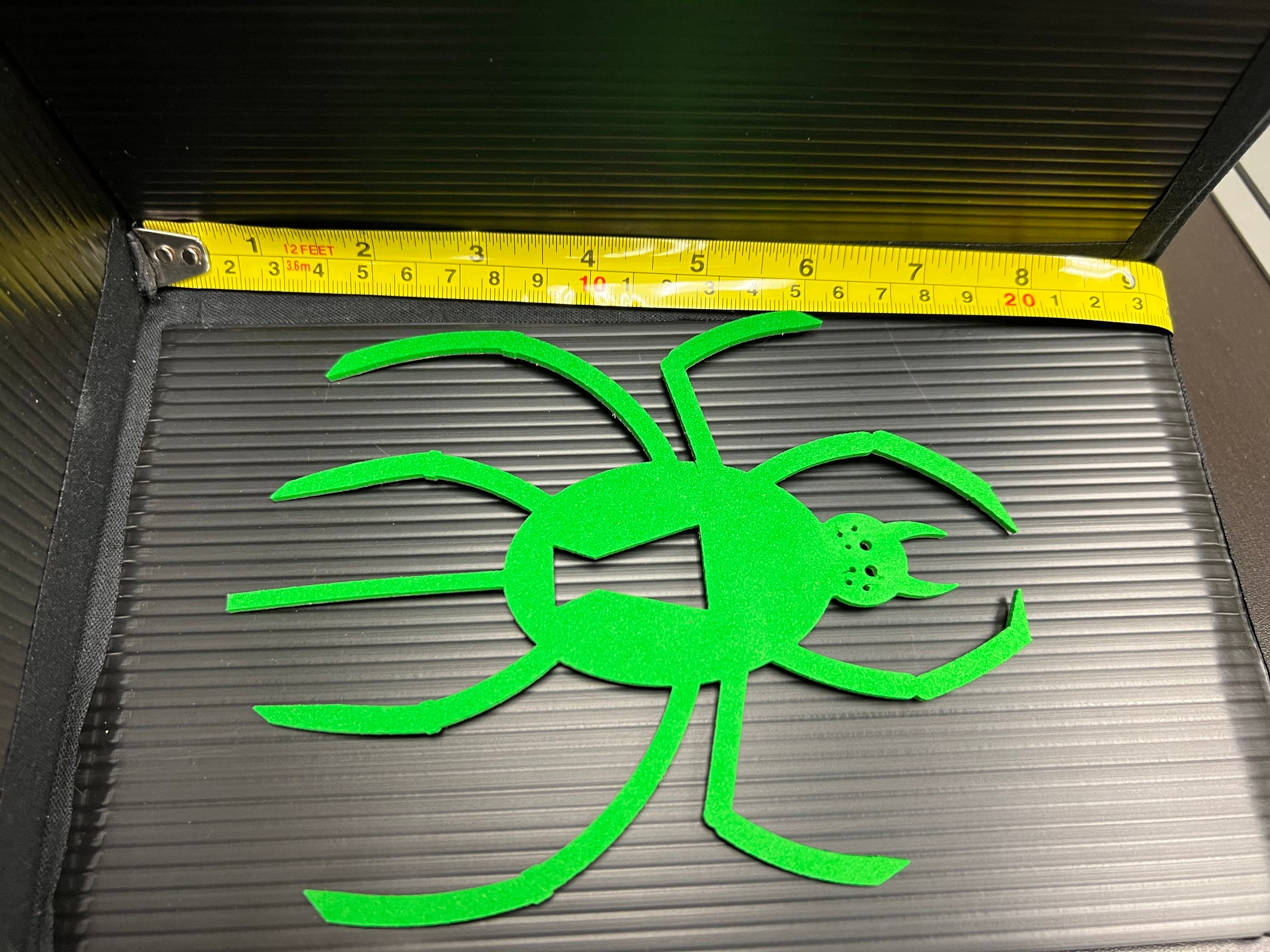 Spider Foam Decal - Etsy