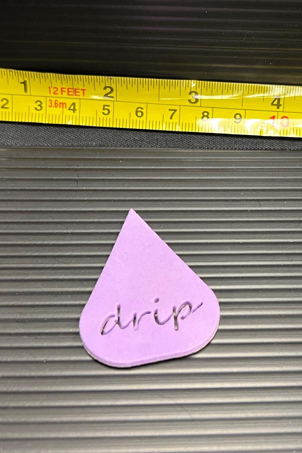 DRIP Drop Foam Decal - Etsy