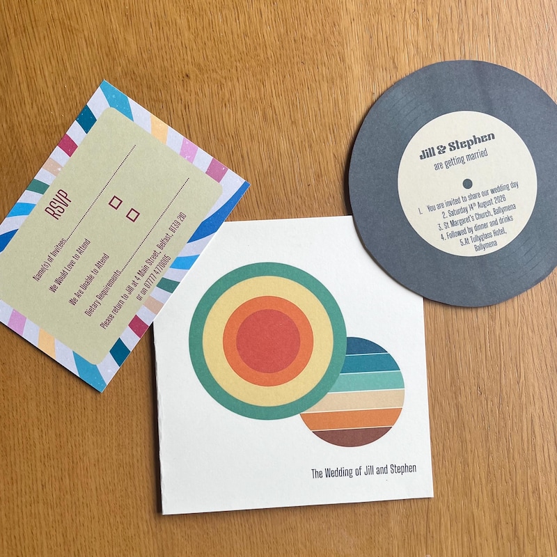 Vinyl Invitation - Etsy Australia