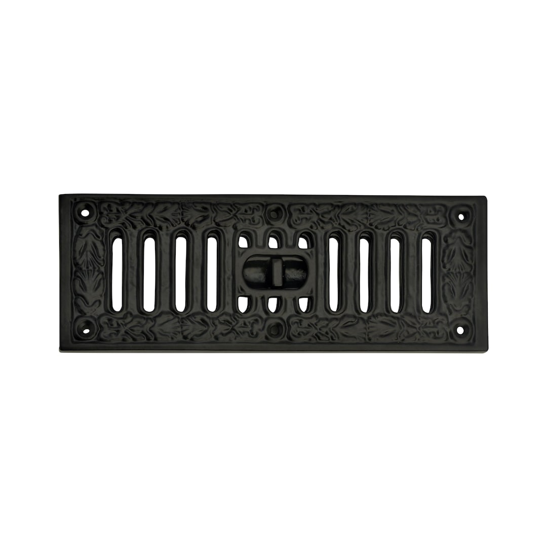 Cast Iron Victorian Air Vent Cover: Ornate Adjustable Wall Grille - Etsy