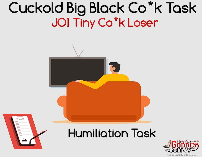 Femdom Cuckold BBC SPH Humiliate Task Femdom Task Humiliation Tasks ...