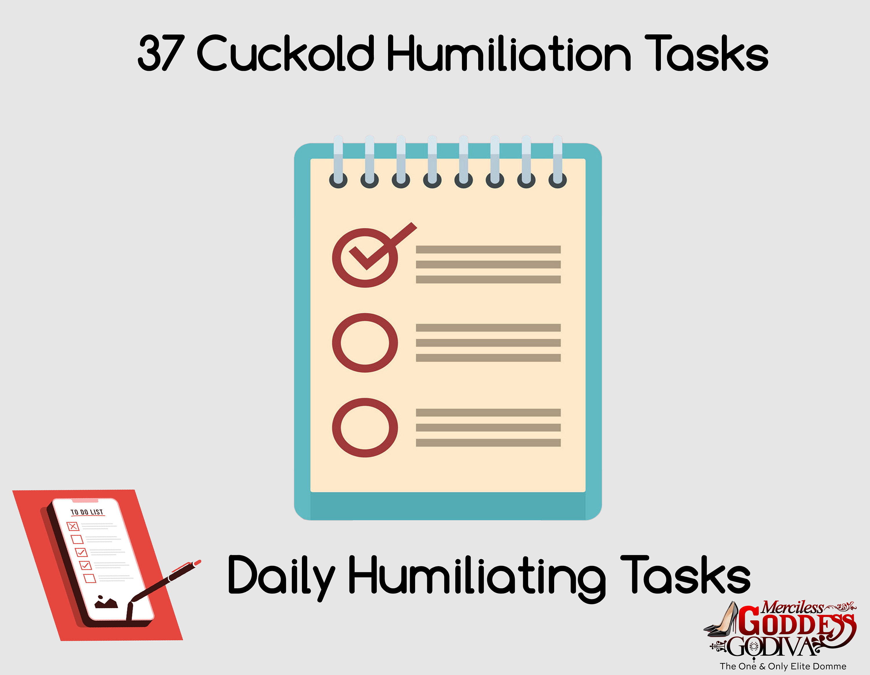 37 Daily Cuckold Humiliation Tasks Femdom Humiliation Etsy