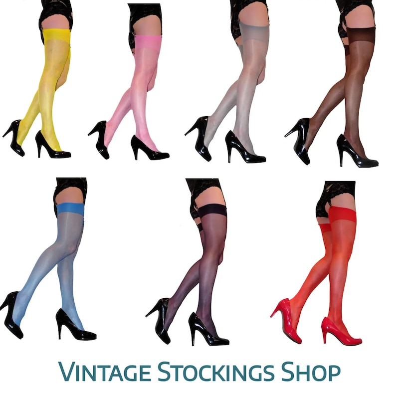 Retro Nylon Stocking Etsy