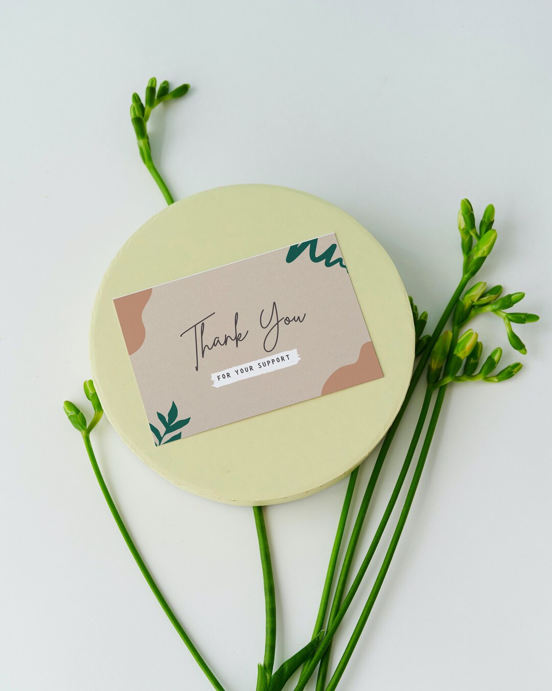 Digital Printable Thank You Card | Instant Download | Business Thank ...