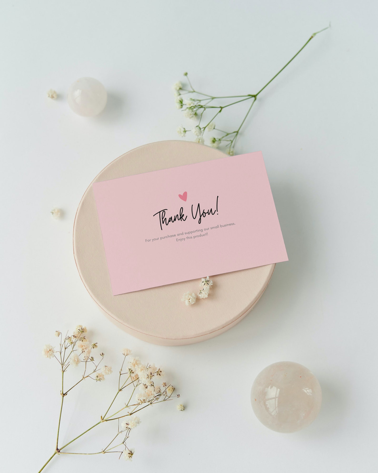 Digital Printable Thank You Card | Instant Download | Business Thank ...