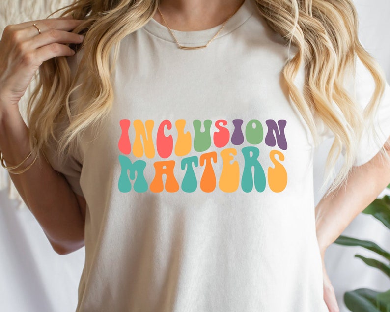 Inclusion Matters Svg Digital Vector Back to School Svg - Etsy