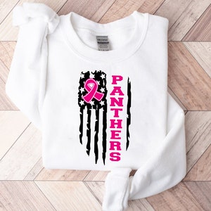 Panthers Cancer Svg, Printable, Panthers Mascot Svg, Cancer Awareness ...