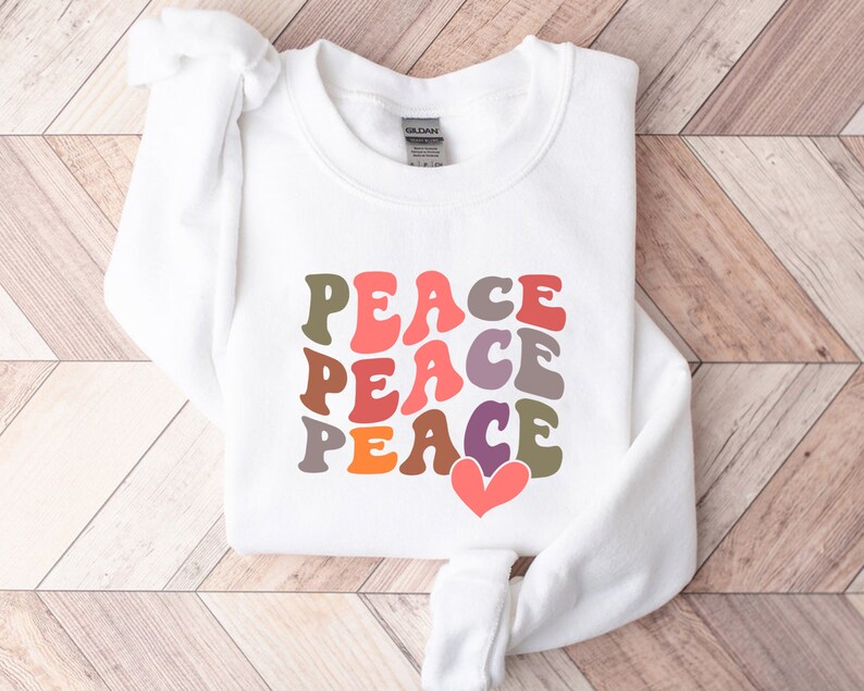Peace Svg Wavy Stacked Svg Digital Prints Peace Sign Svg - Etsy