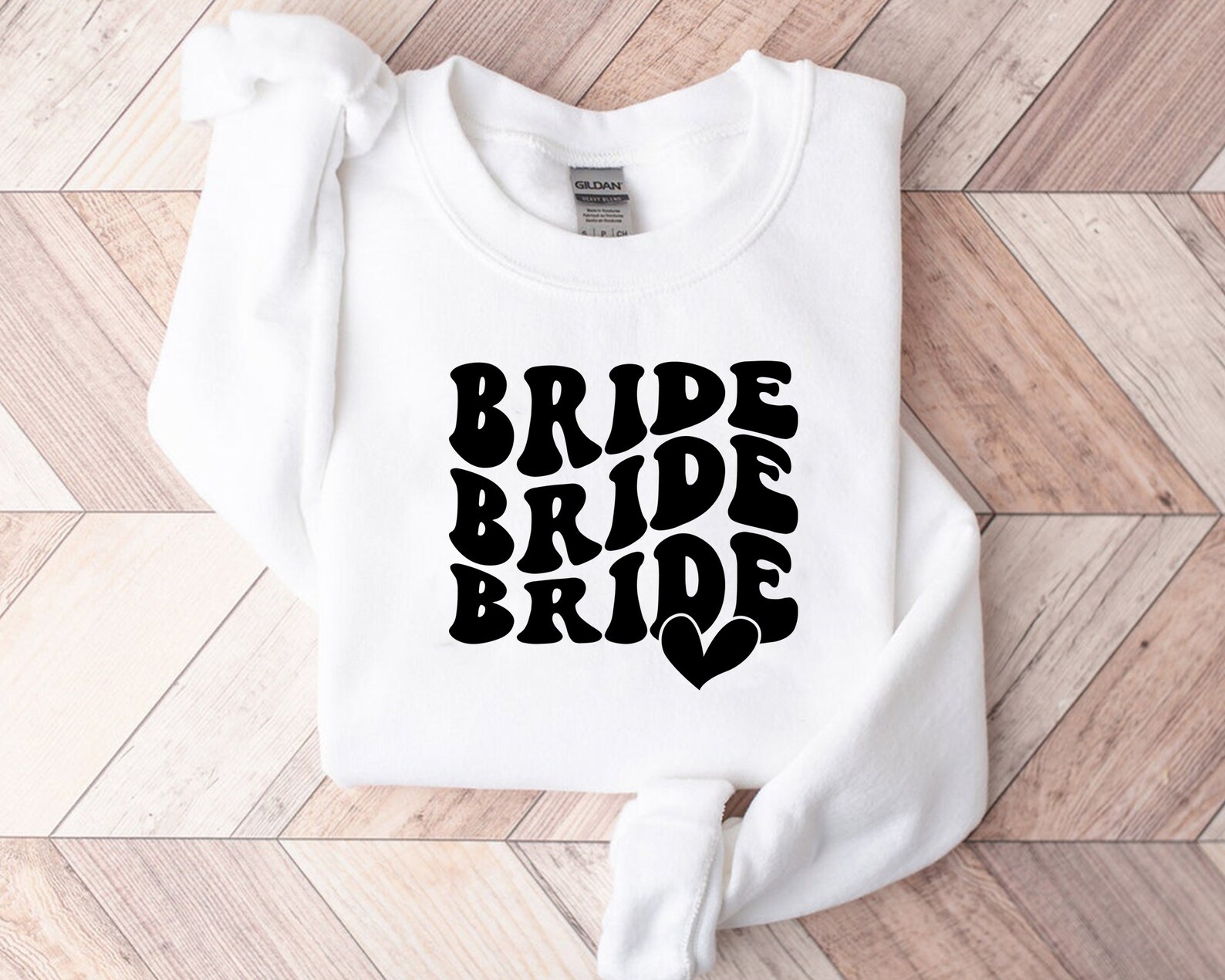 Bride Svg Wavy Stacked Svg Digital Prints Bridesmaid Svg - Etsy