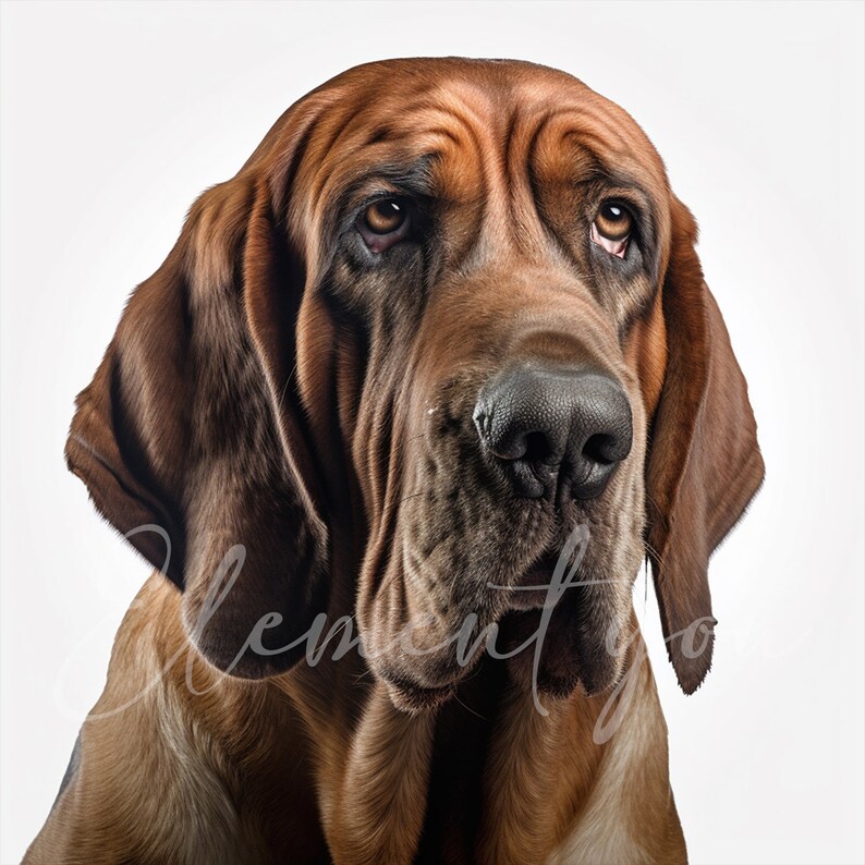Bloodhound Clipart, 12 High Quality Jpgs, Animal Jpg, Dog Clipart ...