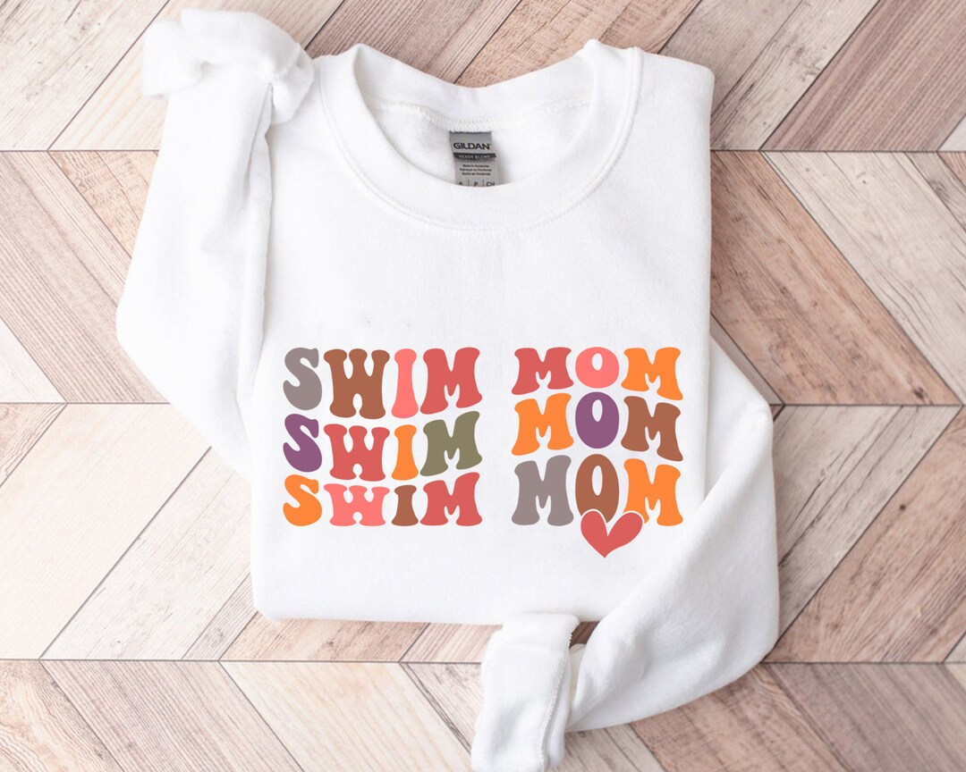 Swim Mom Svg, Wavy Stacked Svg, Digital Prints, Swimming Svg, Swimming ...