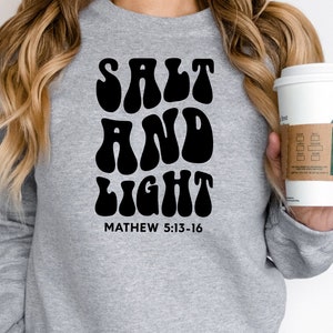 Salt and Light Svg, Wavy Letters Svg, Bible Verse Svg, Christian Svg ...