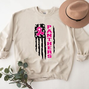 Panthers Cancer Svg, Printable, Panthers Mascot Svg, Cancer Awareness ...