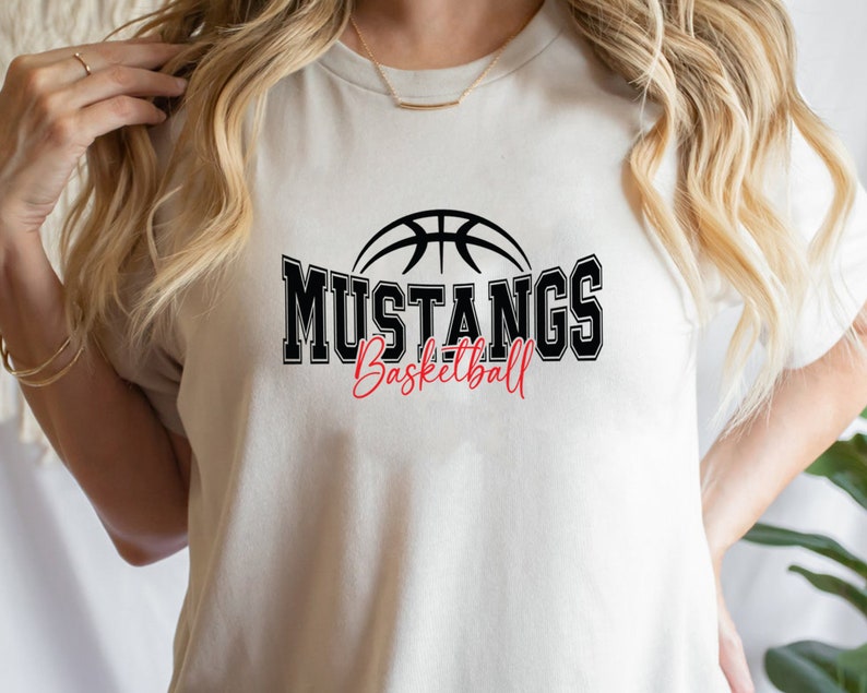 Mustangs Svg Mascot Svg Digital Download Silhouette - Etsy