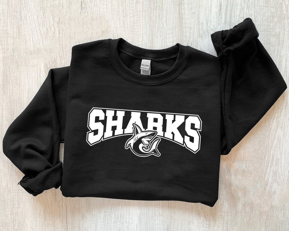 Sharks Mascot Svg Sharks Svg Digital Download Mascot - Etsy